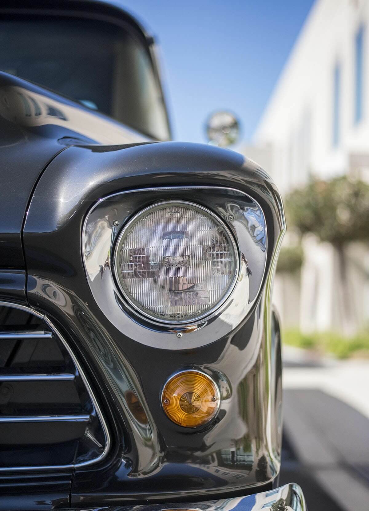 MYSTERIOUS STRANGER: 1956 CHEVROLET 3100 - Milestar Tires