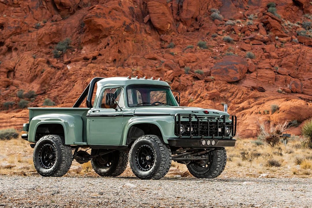 HODSON MOTORS' FOREST SERVICE FORD F-250 RESTOMOD - Milestar Tires